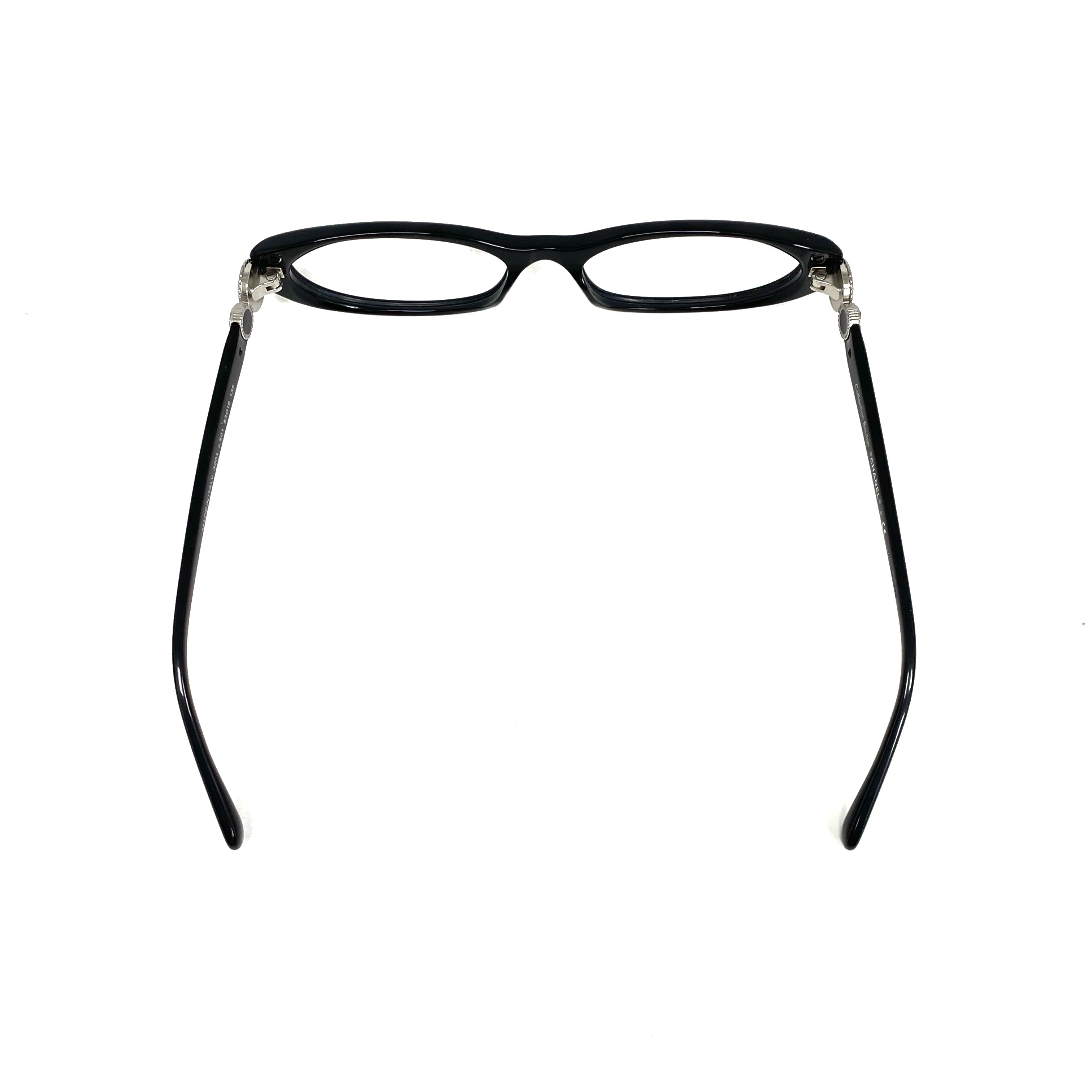 Chanel 香奈兒 Black Resin Glasses Frame 黑色樹脂眼鏡框 - 257028809 – Eco Ring